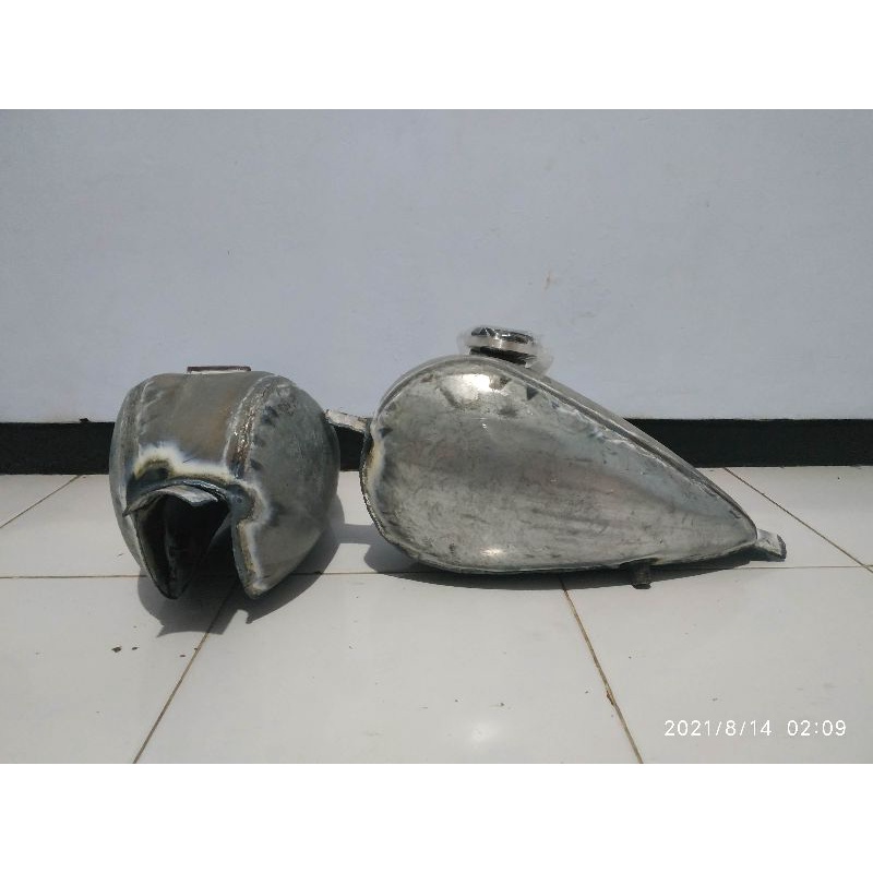 Jual tangki chopper tengki chopper japstyle bratstyle bobber custom ...