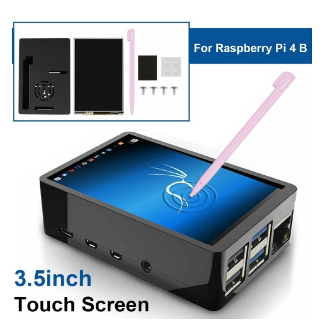 Jual LCD Touchscreen 3.5 inch + Casing Raspberry Pi 4 Layar Monitor | Shopee Indonesia