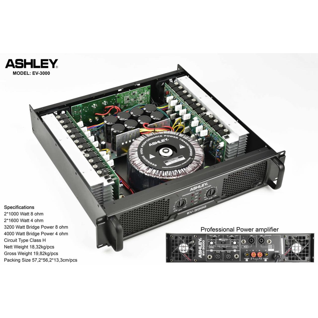 Jual POWER ASHLEY EV 3000 ORIGINAL / ASHLEY EV3000 ORI | Shopee Indonesia