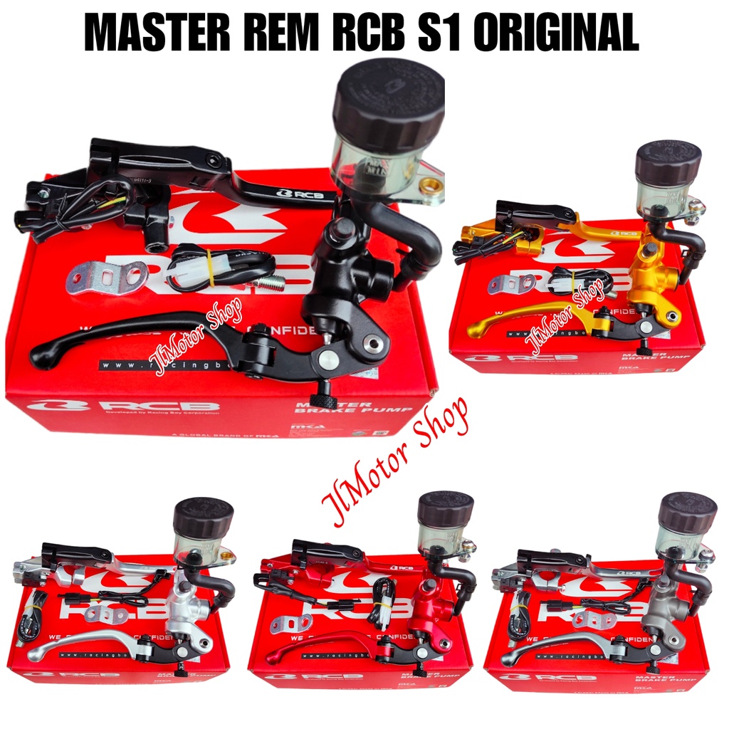 Jual OBRAL MASTER REM RCB S1 KIRI KANAN RCB ORIGINAL BARANG BARU OBRAL ...