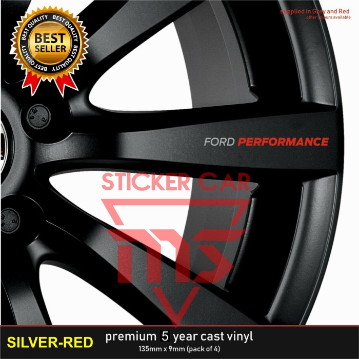 Jual STIKER FORD STICKER CUTTING FORD PERFORMANCE VELK RIM SPION HANDLE ...