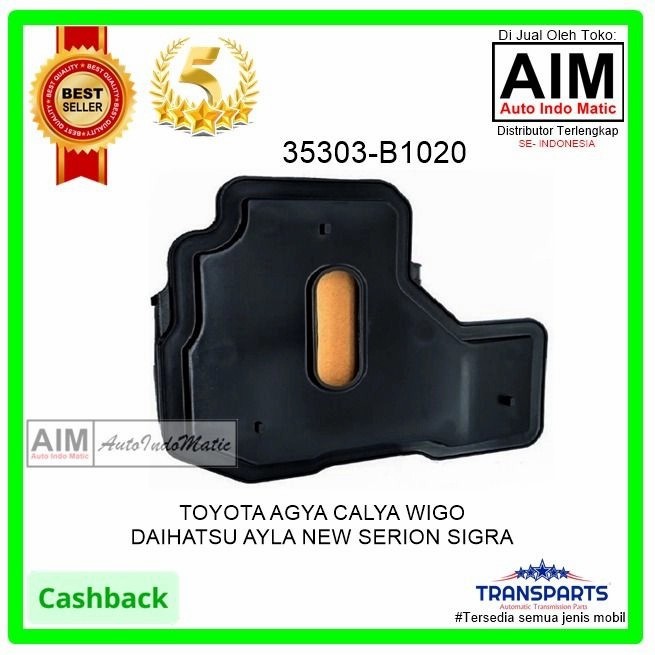 Jual Filter Oli Matic Agya Calya Wigo Dahatsu New Serion Sigra 35303 ...