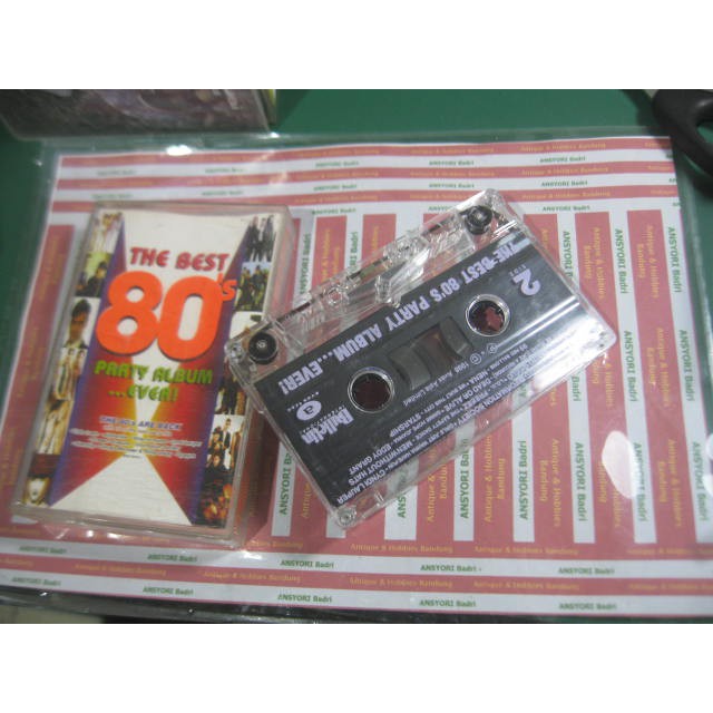 Jual Kaset THE BEST 80s PARTY ALBUM Ever iklan h868 | Shopee Indonesia