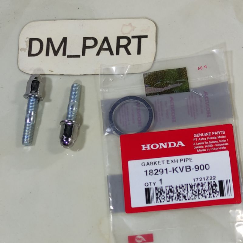 Jual paking packing gasket knalpot kenalpot K0J KOJ baut mur honda ...