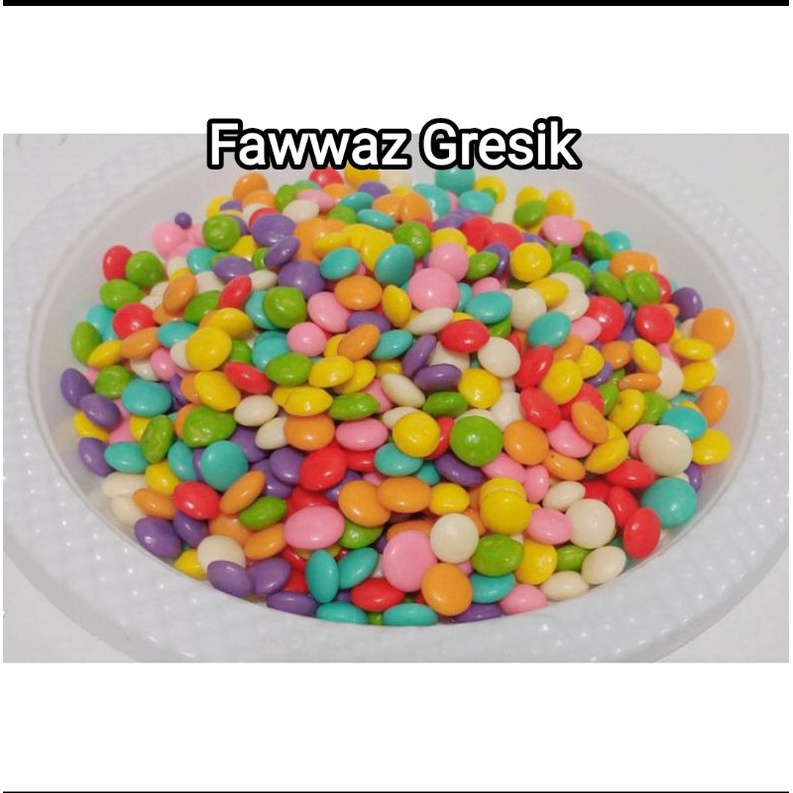 Jual CHOCO CHIPS WARNA Elmer 100 gr / RAINBOW CHIPS Elmer 100gr ...