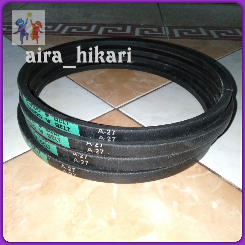Jual Bando A 27 V Belt / Fan Belt / Tali Kipas / Tali Pulley | Shopee Indonesia
