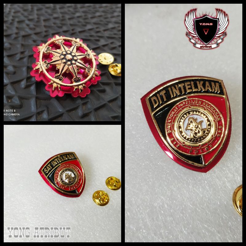 Jual ⭐⭐⭐⭐⭐ PIN SAT INTELKAM/ DIT INTELKAM RODA INTEL PIN CAKRA TERBARU ...