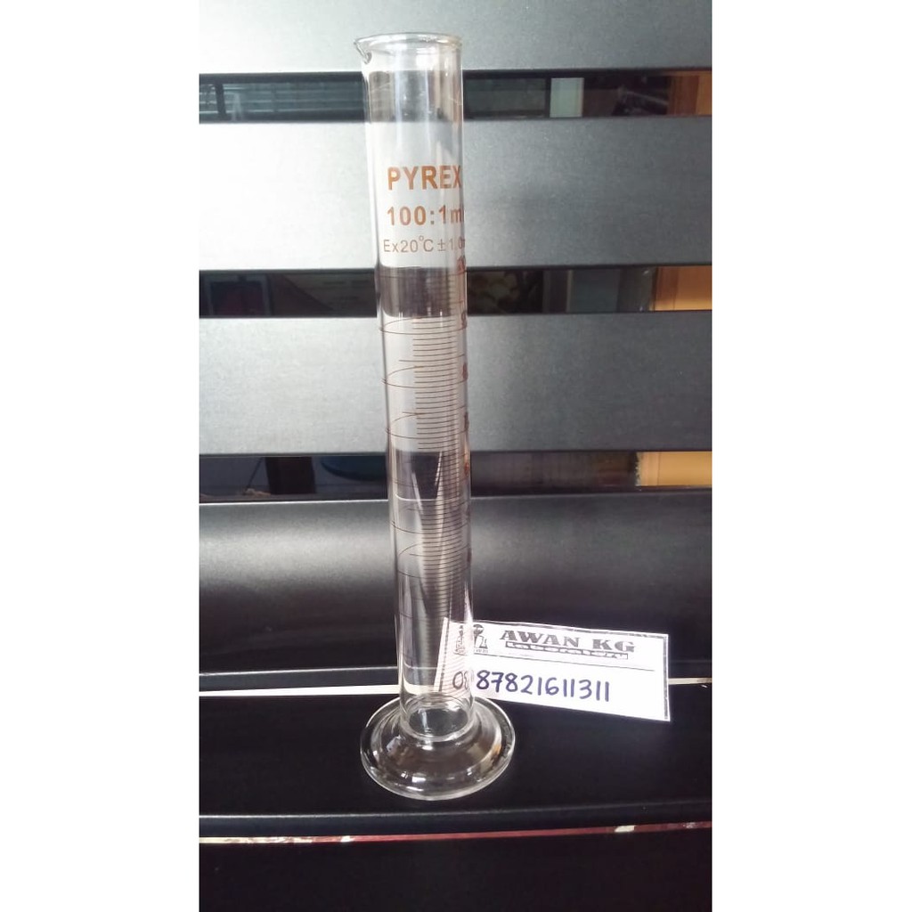 Jual Gelas ukur 100ml pyrex measuring cylinder | Shopee Indonesia