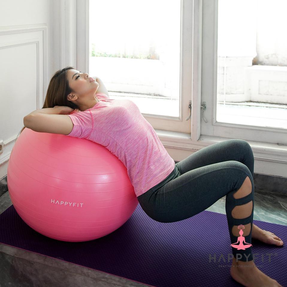 Jual Cbk Happyfit Anti Burst Gym Ball W Hand Pump 65cm Ready