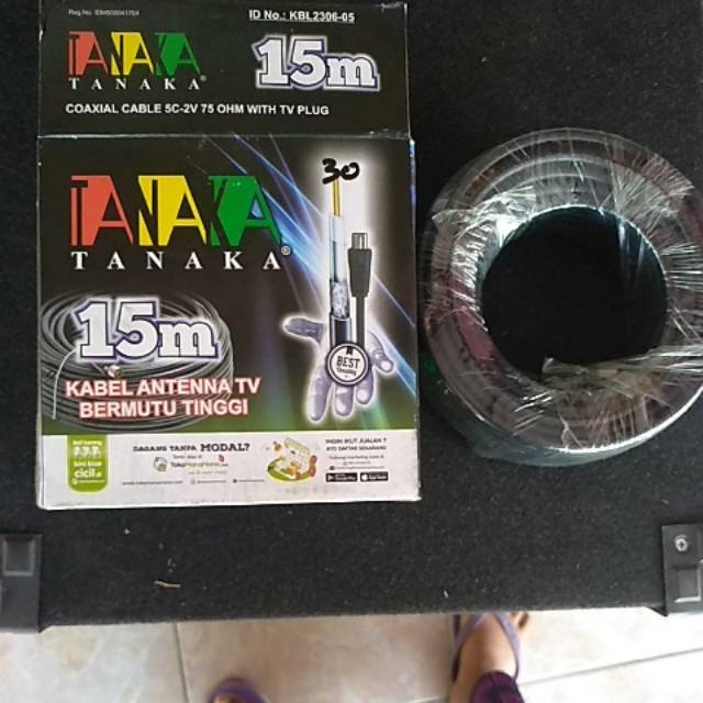 Jual Kabel anten tanaka 15m | Shopee Indonesia