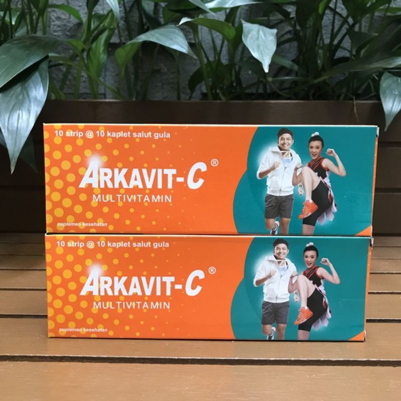 Jual Arkavit-C Arkavit C Kaplet Multivitamin | Shopee Indonesia