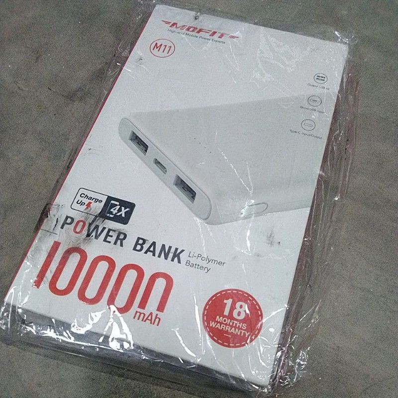 Jual Mofit powerbank power bank 10000 mah - New Segel Garansi Resmi ...