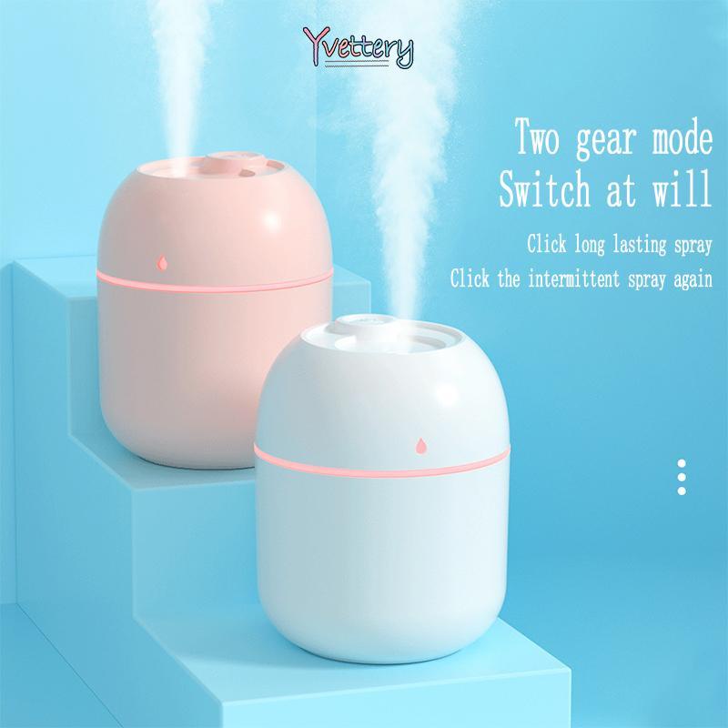 Jual COD Kualitas Tinggi Ultrasonic Air Humidifier 7C Lampu Led Meja ...