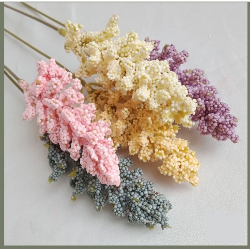 Jual Bunga jepanese skimmia flower/bunga tangkai artificial/bunga ...