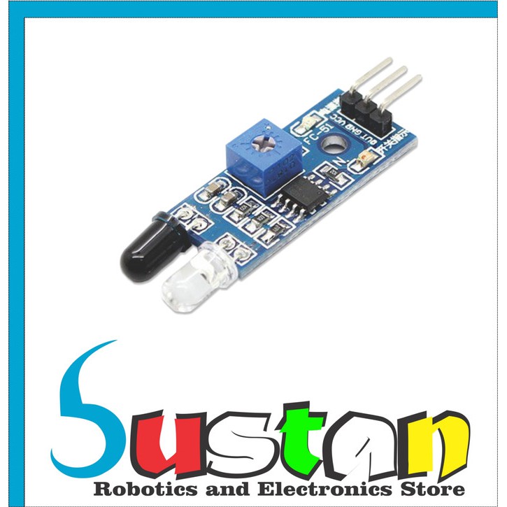 Jual IR Infrared Obstacle Avoidance Sensor Module for Arduino Smart ...