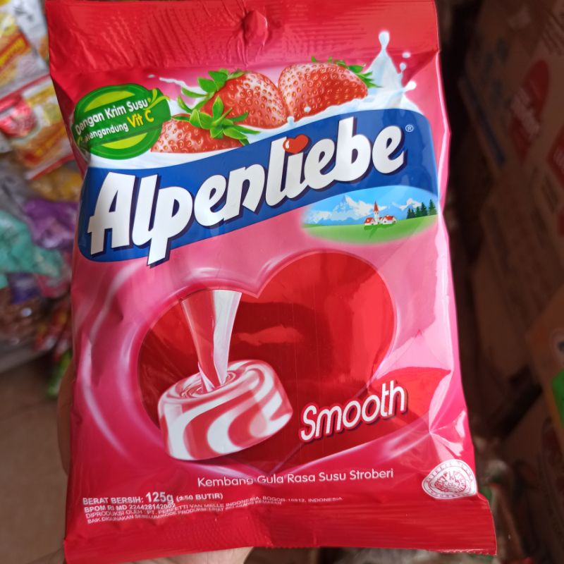 Jual Permen Alpenliebe Rasa Stroberi Strawberry 50 Butir | Shopee Indonesia
