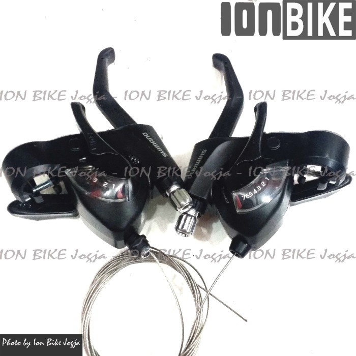 Jual Shifter Shimano ST-EF41 3 X 7 Speed Original Awet Presisi STEF41 3x7sp | Shopee Indonesia