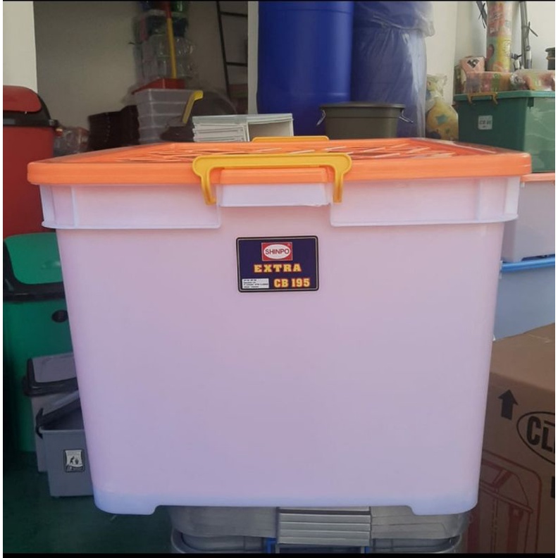Jual Box container shinpo 195 Liter / box cb 195 liter ( by GO-SEND ...