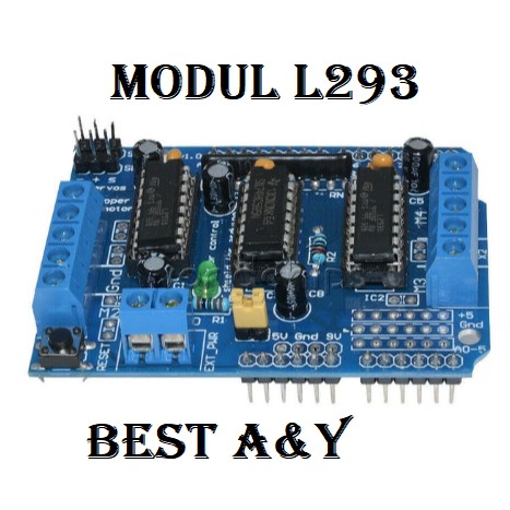 Jual Modul L293 Motor Drive Expansion Shield Board Stepper H-Bridge ...