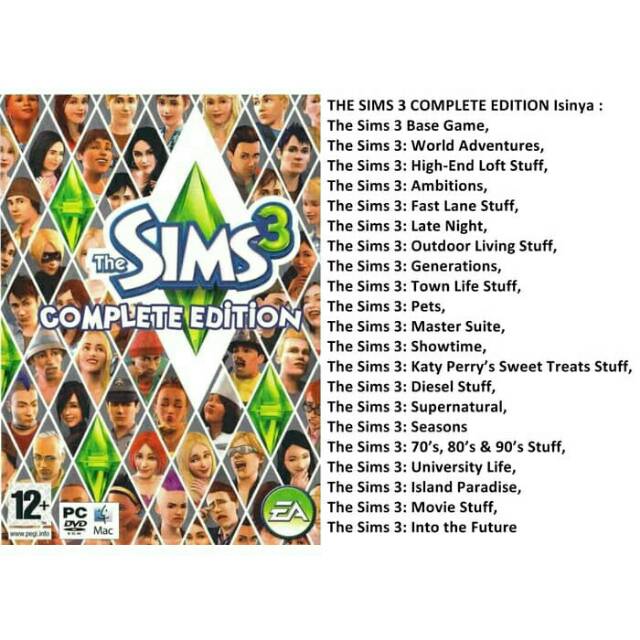 Jual The Sims 3 Complete Edition - Full All DLC | Shopee Indonesia