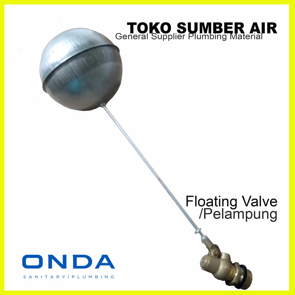 Jual PELAMPUNG / FLOATING VALVE 1 1/2" ONDA | Shopee Indonesia