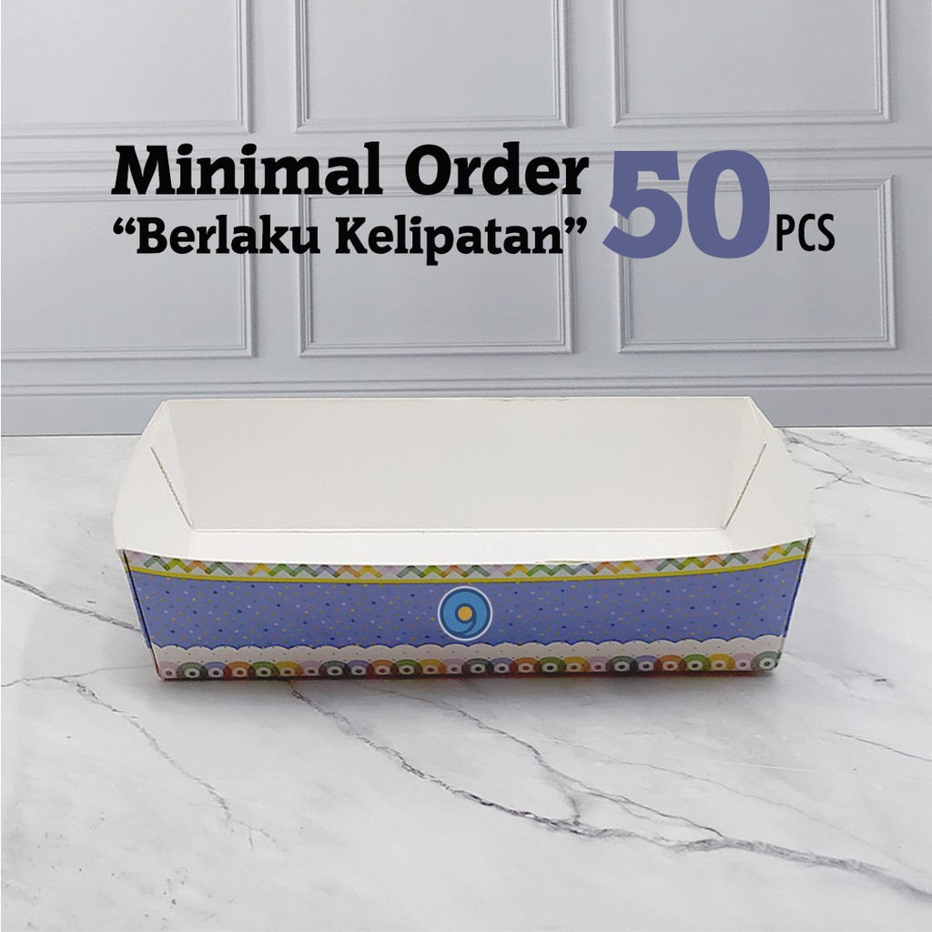 Jual Paper Lunch Box Tray Ukuran M / Tab Plus Tray Lunch Box Medium ...