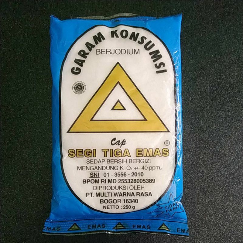 Jual Garam Segitiga Emas 500g | Shopee Indonesia