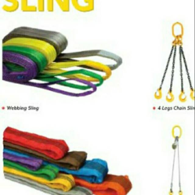 Jual WEBBING SLING BELT 1 TON X 2 METER | Shopee Indonesia