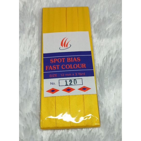 Jual BISBAN SATIN POLOS / SATIN BIAS TAPE ( ISI:3 YARD ) | Shopee Indonesia