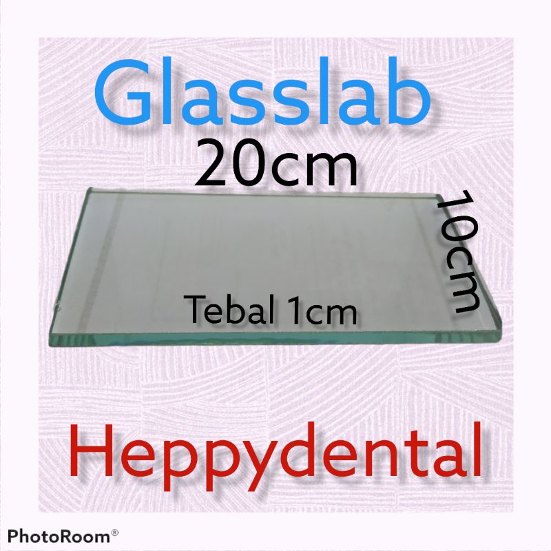 Jual glass lab dental mixing pad kaca | Shopee Indonesia