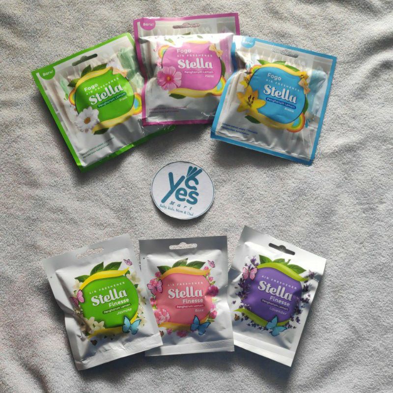 Jual COD Stella Pengharum lemari Laci gantung baju stela floral breeze ...