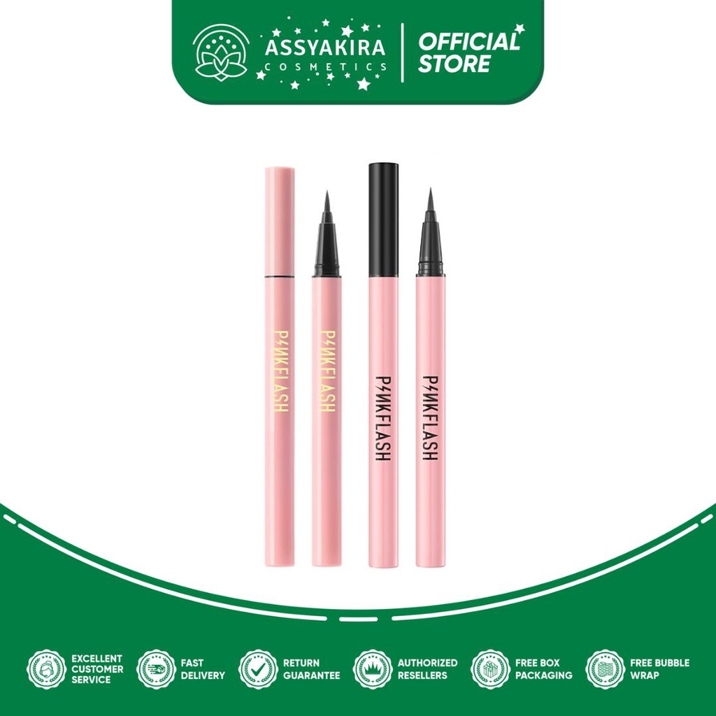 Jual PINKFLASH Liquid Eyeliner Long Lasting Waterproof PF-E01 | Shopee Indonesia