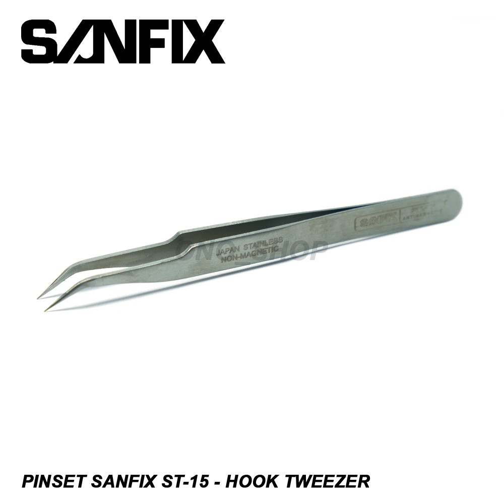 Jual Pinset Sanfix ST-15 - Hook Tweezer | Shopee Indonesia