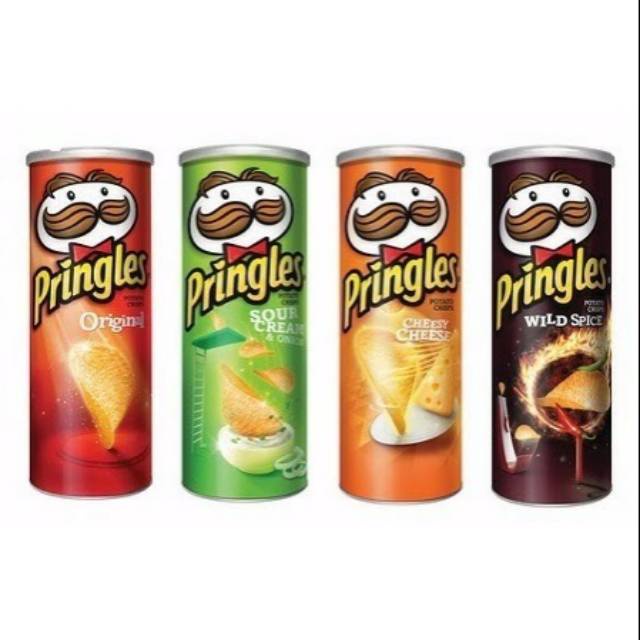 Jual BEST SELLER PRINGLES POTATO CRISPS KERIPIK KENTANG ANEKA RASA ...