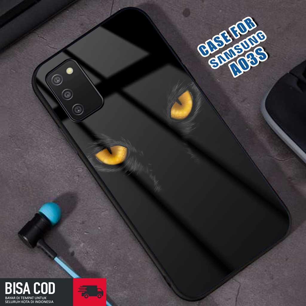 Jual 7 Case Hardcase SAMSUNG A03S / A02S Case MATA HEWAN GLOSSY 2D Case - Cassing Handphone ...