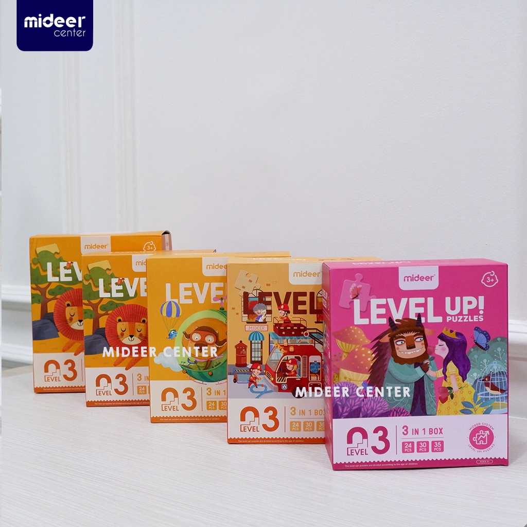 Jual Mideer Level Up Puzzle Level 3 (PRINCESS, FREE NAVIGASI, BUSY ...