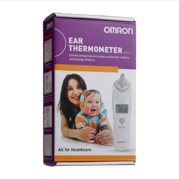 Jual Omron Ear Thermometer TH839S / Termometer Telinga / Alat Pengukur ...