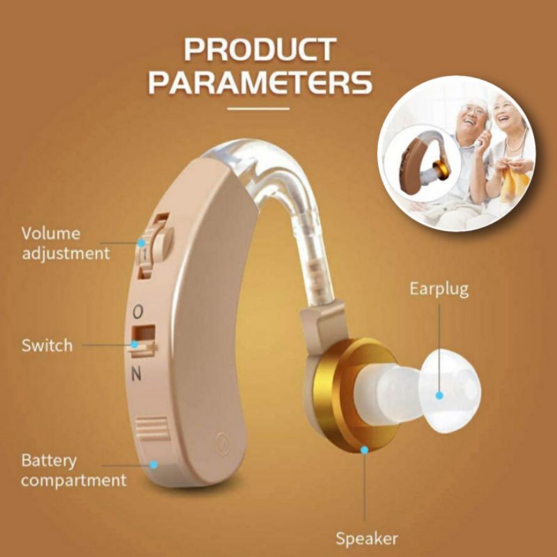 Jual Alat Bantu Dengar Telinga Lansia Earphone Alat Pendengaran Tuna ...