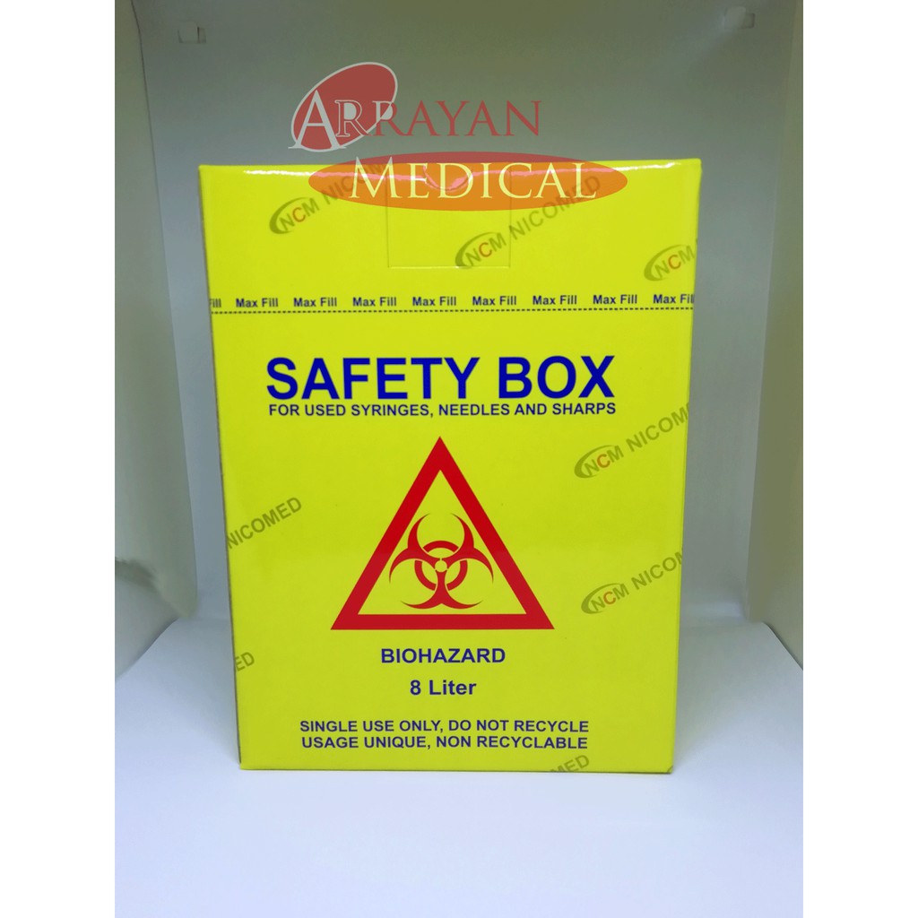 Jual Safety Box - Ukuran 8 liter | Shopee Indonesia