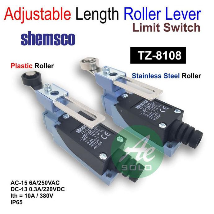 Jual Limit Switch Roda Shemsco Tz-8108 Eq. Hy-L804 - Plastik Ansol423 ...