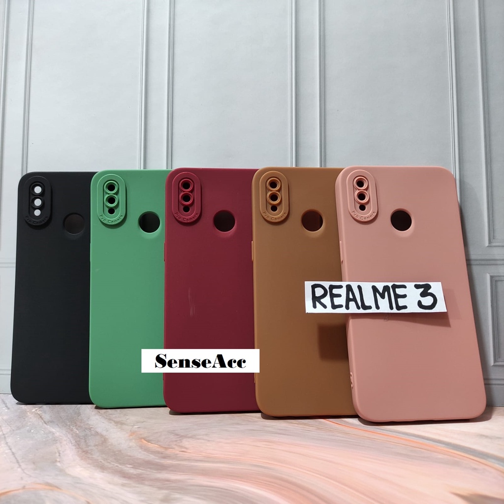 Jual Pro Camera SoftCase Full Cover Matte Edge Case Realme 3 6 6 Pro 7 7 Pro 7i C17 C11 C21 C21Y ...