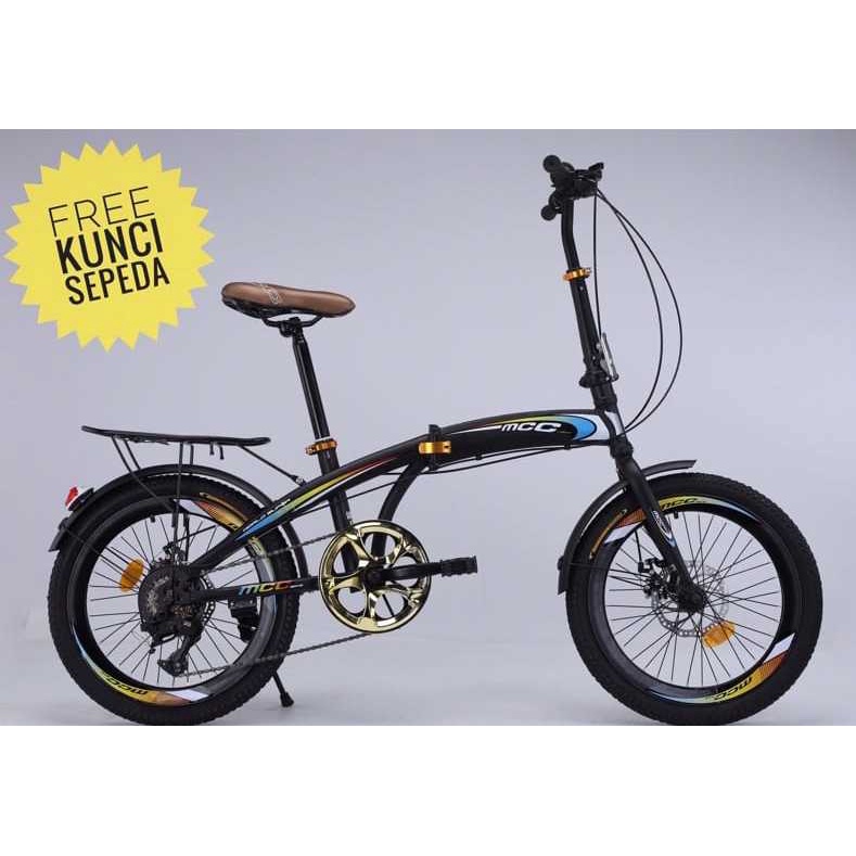 Jual Sepeda lipat 20 inch MCC BIKE sepeda lipat murah | Shopee Indonesia