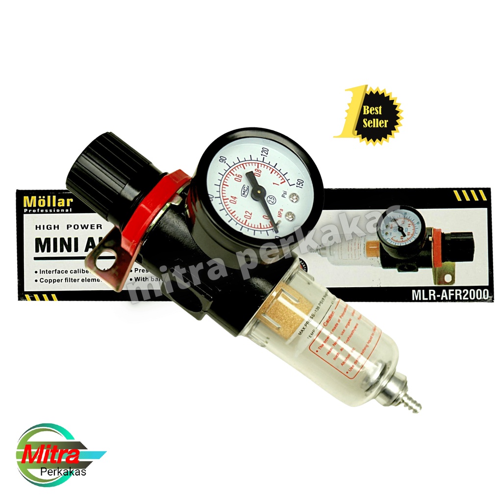 Jual Mini Air Control Unit 1/4 Inch Filter Kompresor Udara Regulator ...