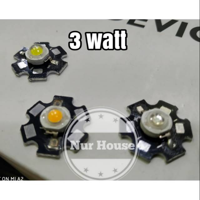 Jual lampu senter led isi ulang senter 3 watt bohlam senter lampu refil ...