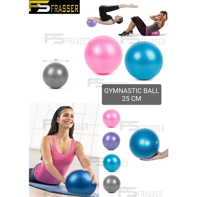 Jual Gym Ball 25 cm Yoga Mini Bola Pilates Fitness Senam Exercise ...