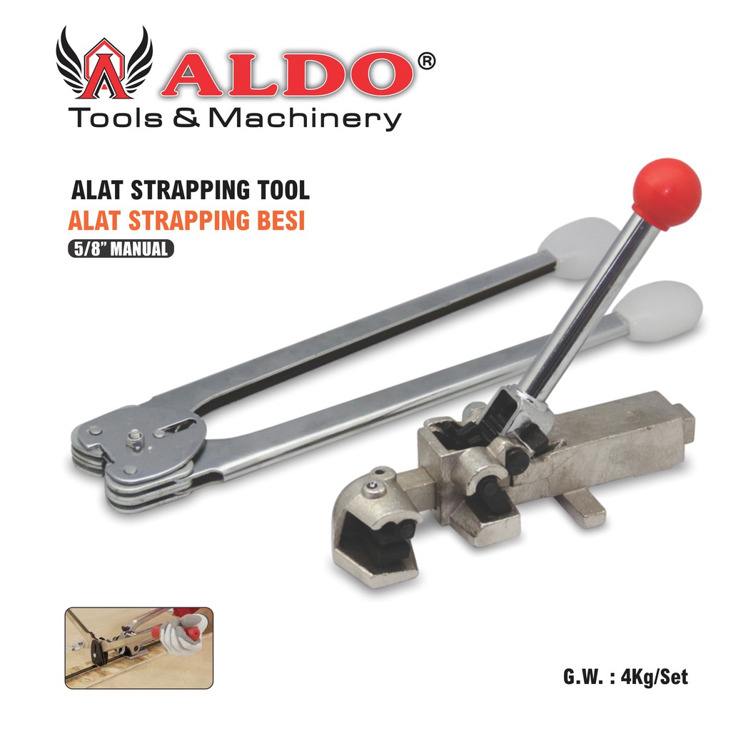 Jual Alat Strapping Manual Besi Aldo | Shopee Indonesia