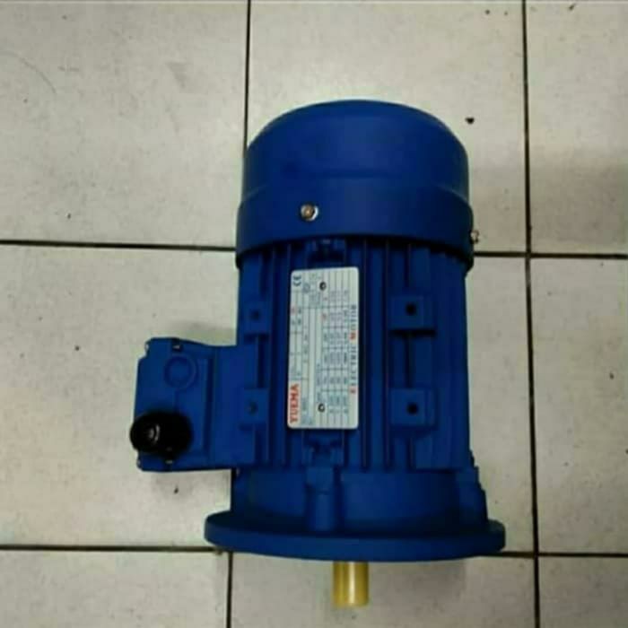 Jual dinamo / electro motor merk yuema 0.75kw/1hp/750rpm/8 pole/3 phase | Shopee Indonesia