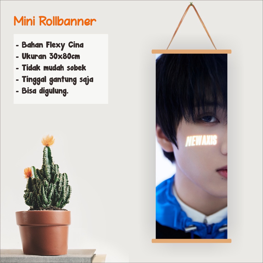 Jual MINI ROLL BANNER NCT 2021 JISUNG | Shopee Indonesia