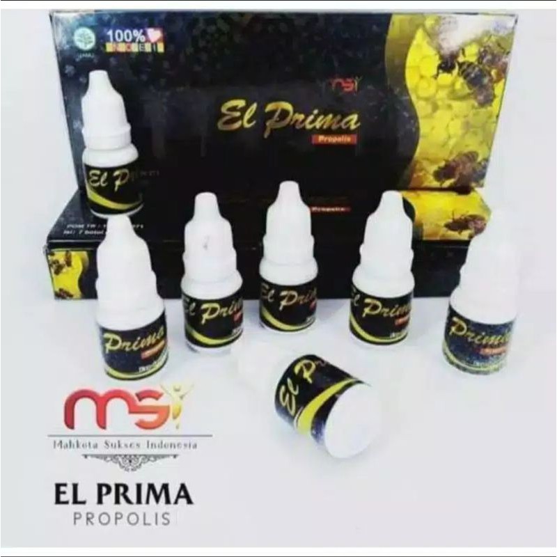 Jual EL-PRIMA PROPOLIS MSI ORIGINAL 100% harga eceran 1botol | Shopee ...