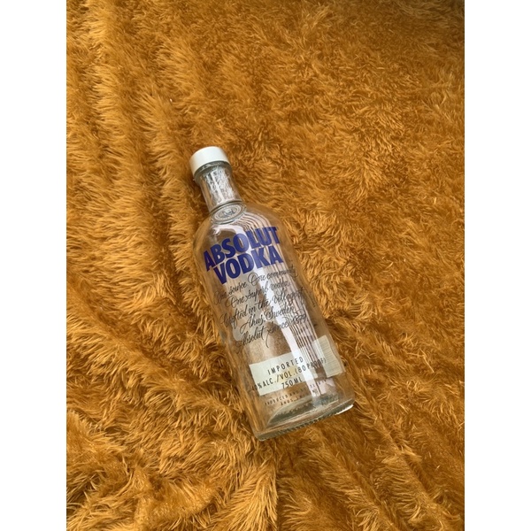 Jual Botol minuman Alkohol Absolute Vodka | Shopee Indonesia